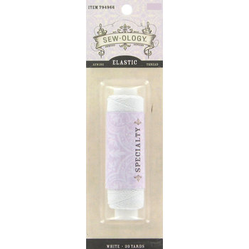 White Elastic Sewing Thread | Hobby Lobby | 794966